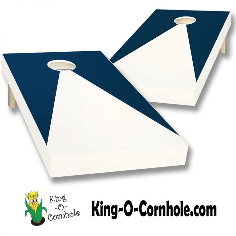 Triangle Painted Cornhole Boards